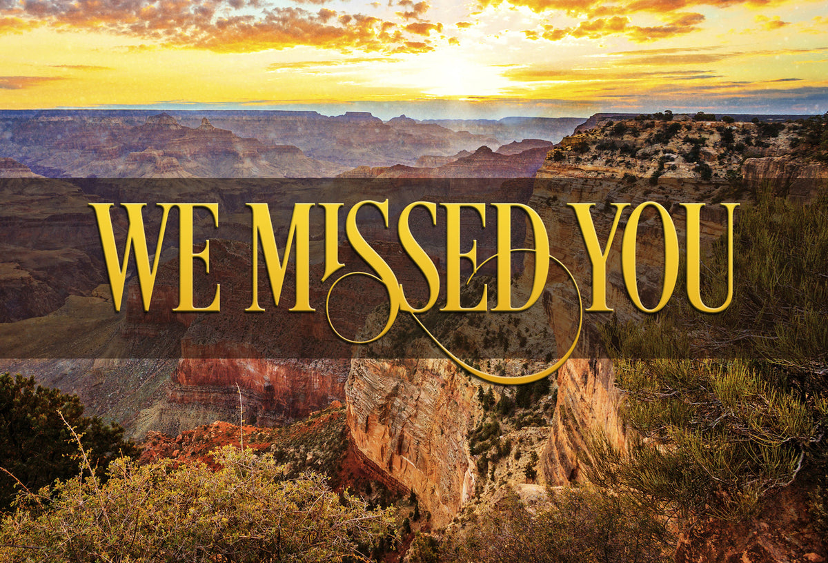 We Missed You Postcards – North Valley Publications