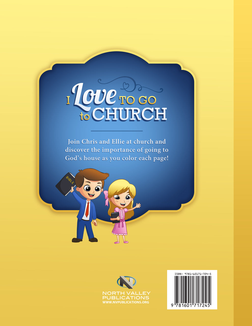 coloring book church