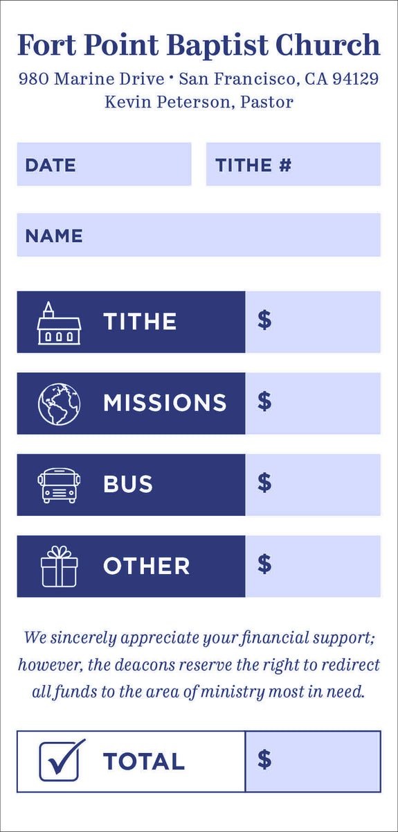 Offering Envelopes (B3) – North Valley Publications